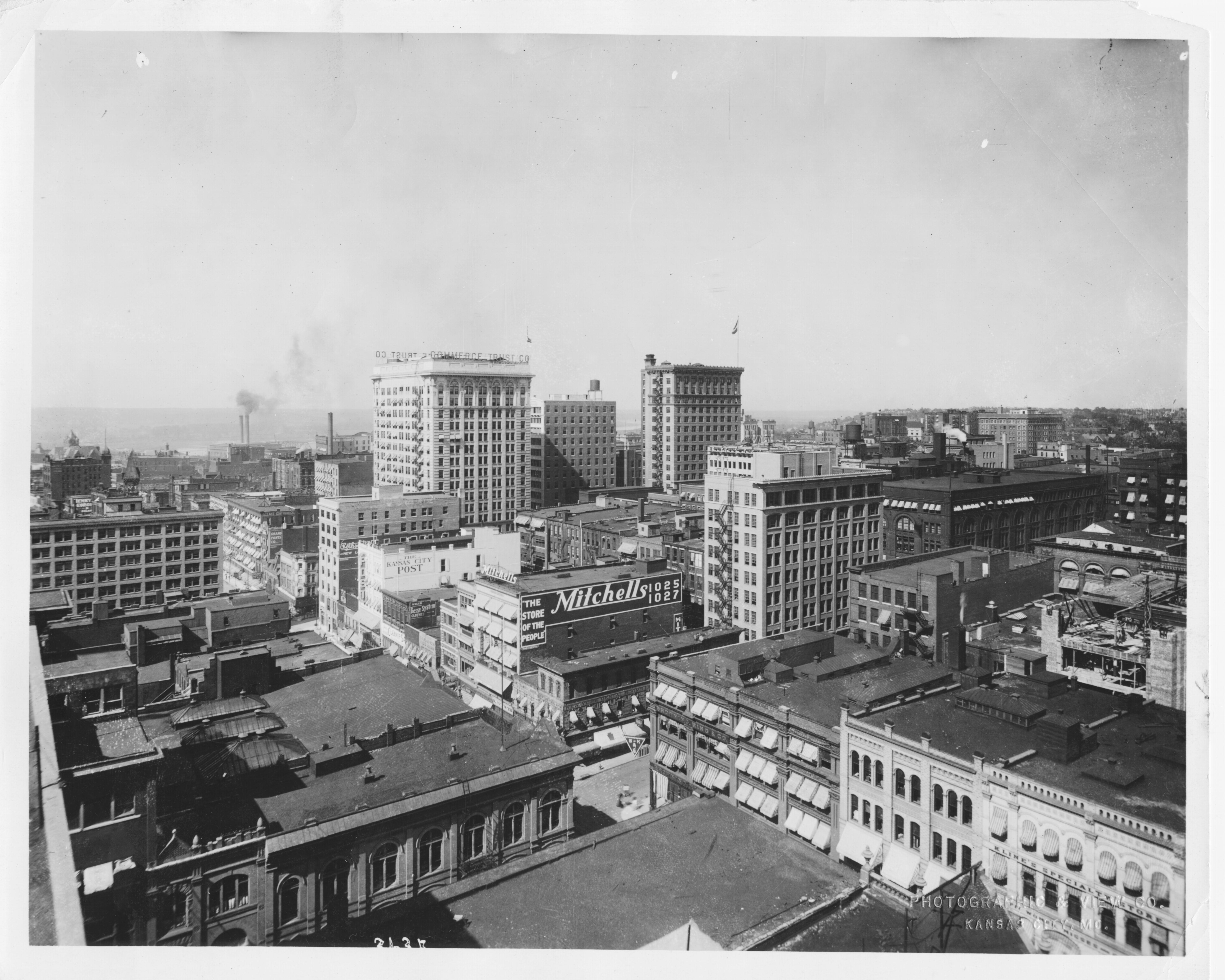 Downtown Kansas City from Baltimore Hotel | The Pendergast Years