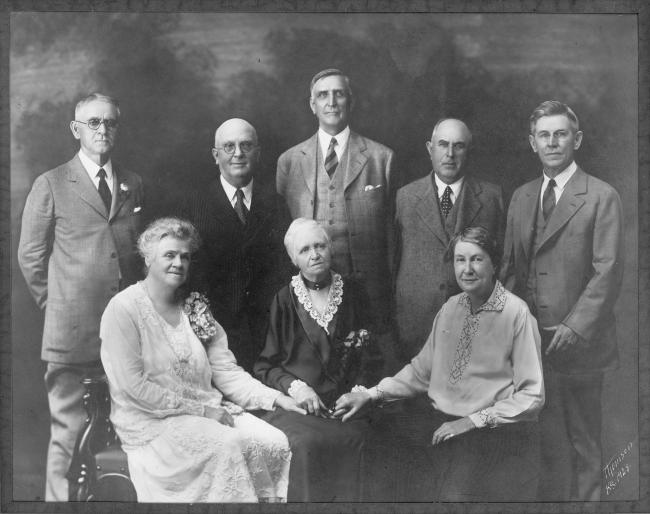 1928 Reunion of Central High School Graduating Class of 1878 | The ...