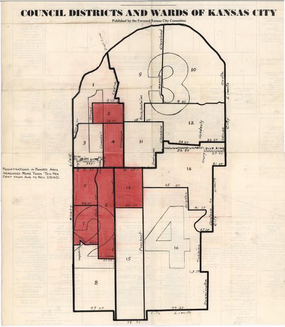 Council Districts and Wards of Kansas City | The Pendergast Years