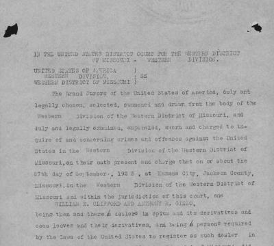 Gizzo, Anthony R. | The Pendergast Years